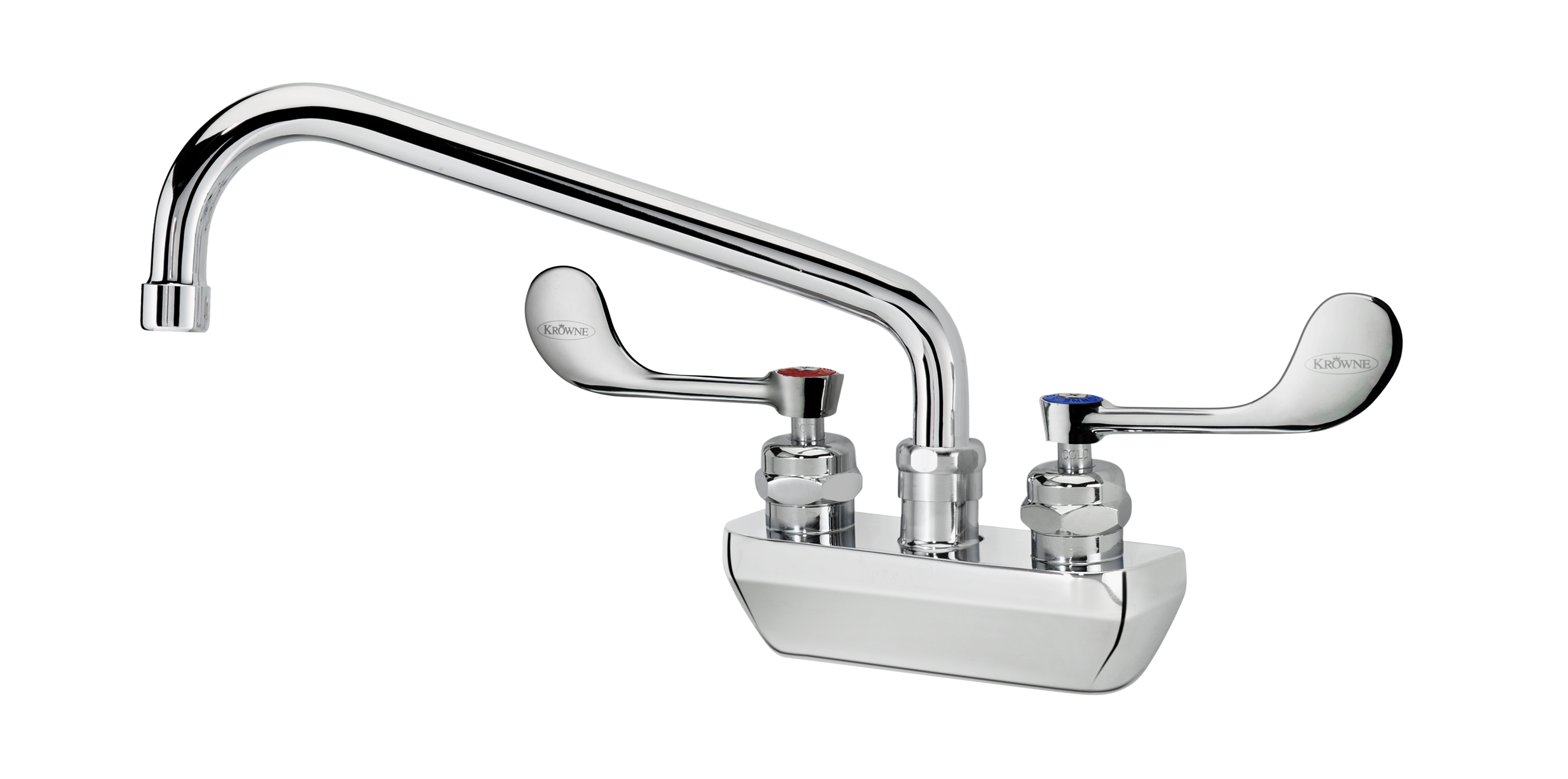 Royal Series 4" Wall Mount Faucet with 10" Spout & Vandal Resistant ...