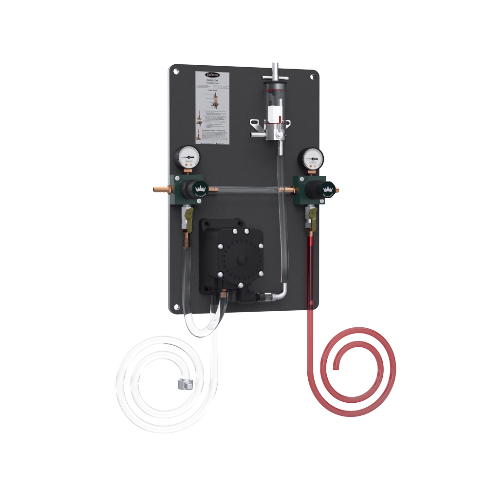 MasterTap Pump Panel with 1 Empty Keg Detector, 1 Beer Line | Krowne